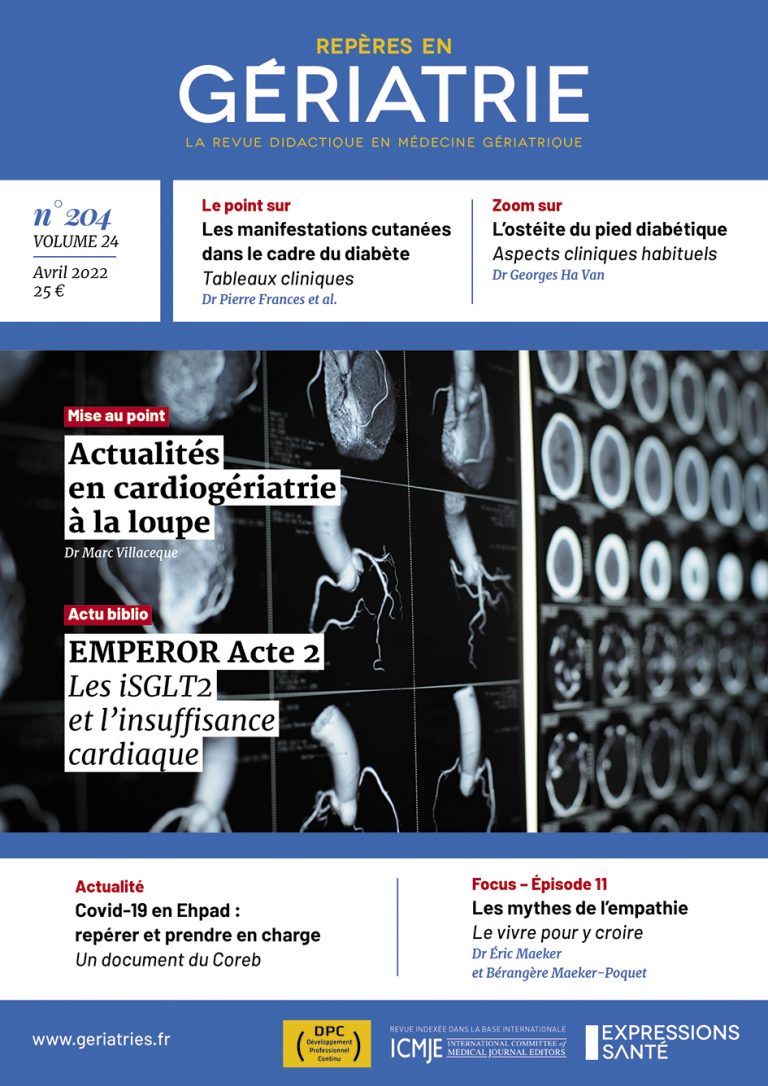 Une métastase digestive : ganglion de Troisier - Repères en Gériatrie